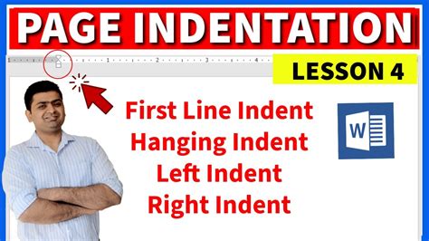 Lesson 4 Page Indentation Using Ruler In Ms Word Page Setup In Ms
