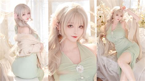 未尝试过的绿色连衣裙 如何呢 Yui金鱼 Yui金鱼 哔哩哔哩视频