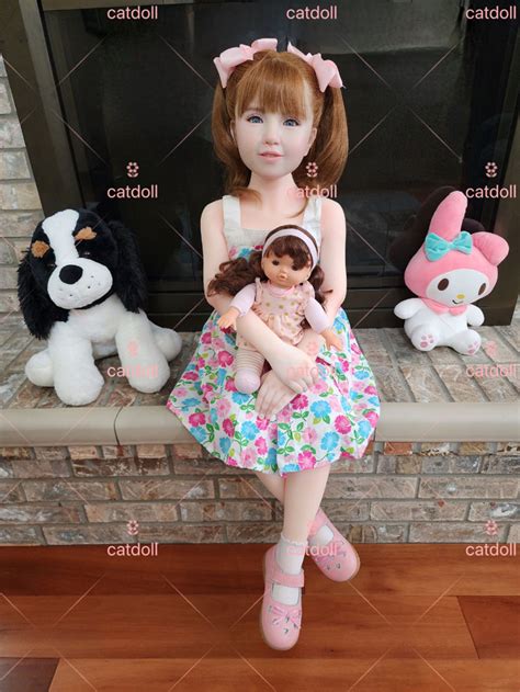 Catdoll 108cm Oksana Hard Silicone Head Tpe Body Catdoll