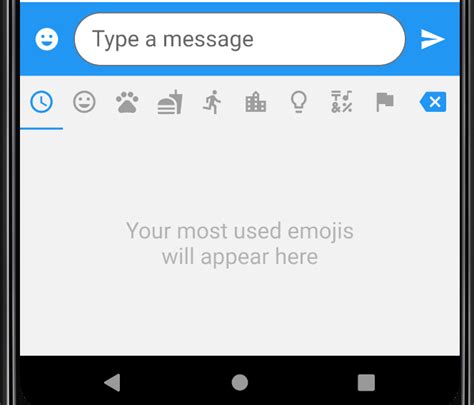 Center The NoRecentsText Issue Fintasys Emoji Picker Flutter GitHub