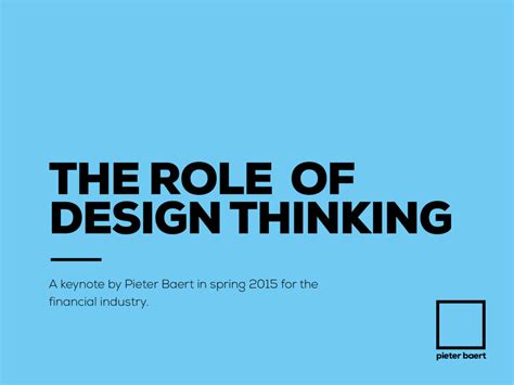 design thinking speaker deck