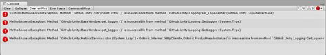 Github For Unity Throws Exception In Unity 20171f3 With Net 46