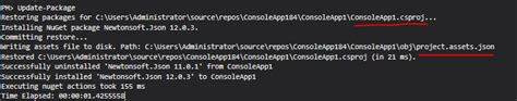 Visual Studio Nuget Reinstall Updates The Package To Newer Version