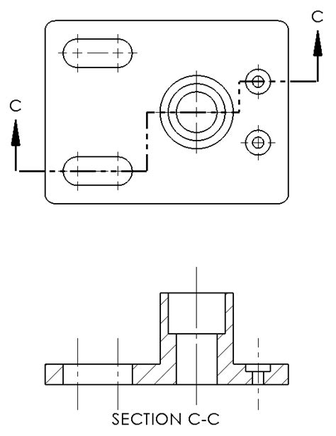 Section Views Engineering Graphics And Design