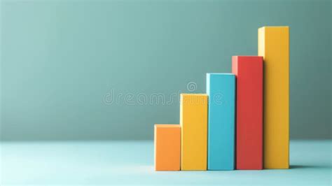 Bar Graph Showing Increased Efficiency Stock Illustration