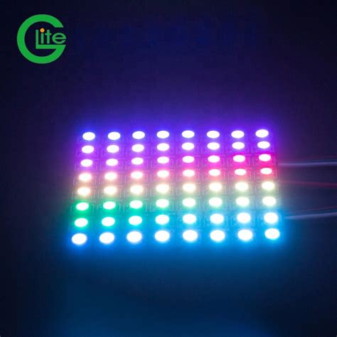 High Quality Digital Addressable Dc5v Ip20 Ws2812 Rgb Led Pixel Matrix