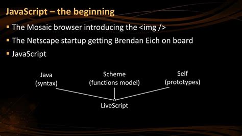 Ppt Javascript For Net Developers Powerpoint Presentation Free