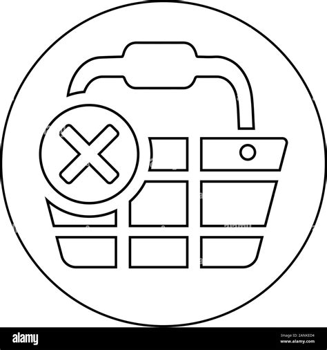 Well Organized And Fully Editable Remove Cart Vector Icon Delete From Shopping Cart For Any Use