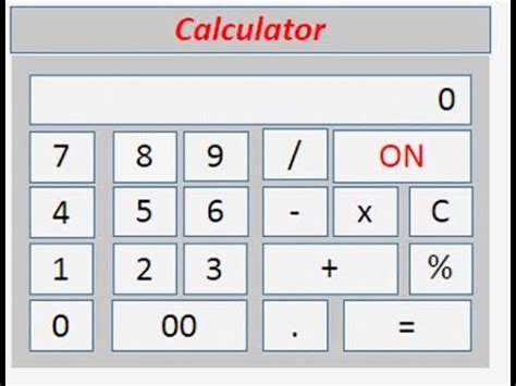 Calculator In C Part In Urdu Hindi YouTube