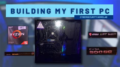 Building My First Pc Cybersecurity Homelab Project Youtube