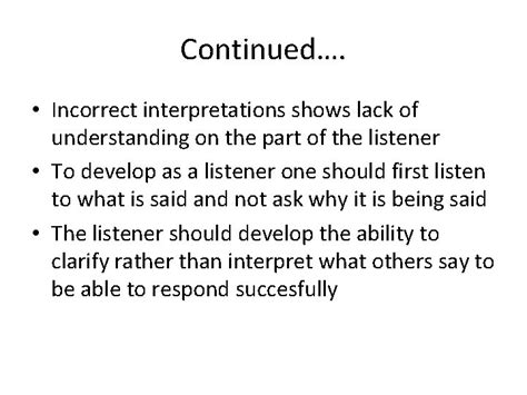 Active Listening Purposeful Listening Effective Listening Keep Quite
