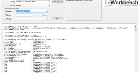Volatility Workbench A Gui For Volatility Retention Forensics Mederc