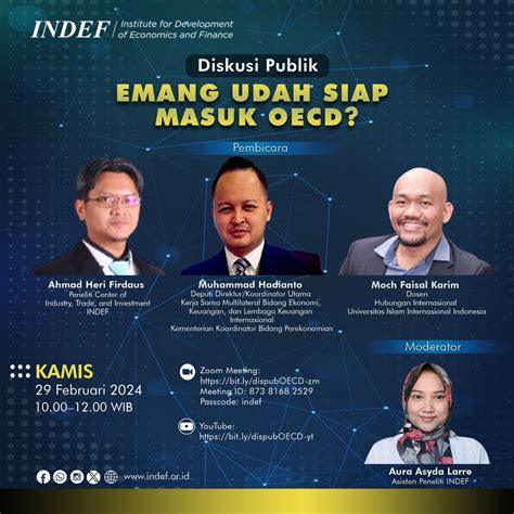 Emang Udah Siap Masuk Oecd Indef