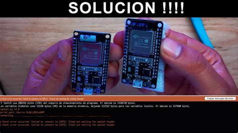 SOLUCIÓN ESP32 Timed out waiting for packet header 2022 YouTube