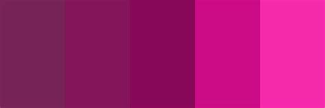 Magenta Pulse · 88085a · Name · Color