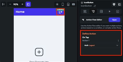 Common Auth Actions Flutterflow Documentation