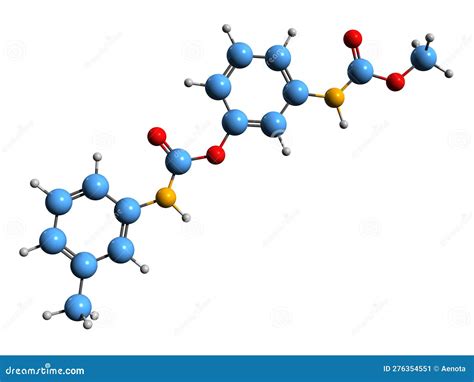 3d Image Of Aniline Skeletal Formula 277255843