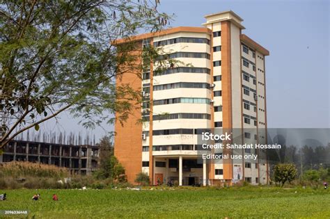Noakhali Bangladesh 4 March 2024 Academic Building 2 Of Noakhali Science And Technology