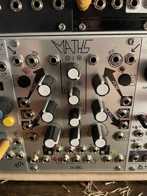Make Noise Maths Module 2019 Present Silver Reverb