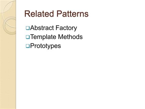 Factory Method Pattern Pptx Programming Languages Computing