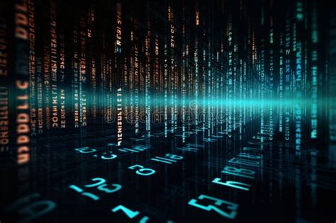 Exploring Digital Information Through Binary Data Visualization Stock