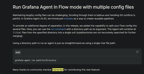 Đỗ trọng hải on linkedin grafana agent v0 37 has just released 🎉 and