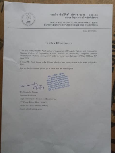 Amit Kumar On Linkedin Im Thrilled To Announce The Completion Of My