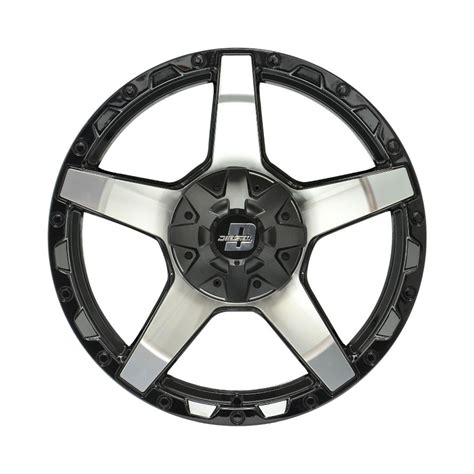 20" SSW S341 6/139 Polished Silver Face with Black Trim Alloy Wheels ...