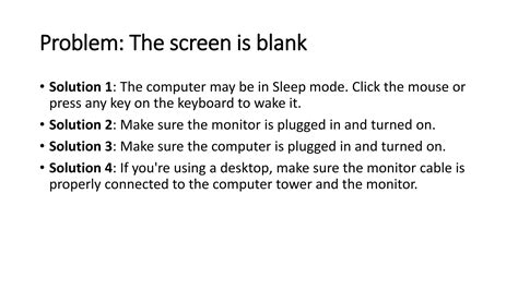 Computer Basics Basic Troubleshooting Techniques Pptx
