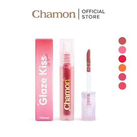 Chamon Glaze Kiss Lip Gloss ลิปกลอส ปากฉ่ำวาว ขนาดพกพา 15g Cl901