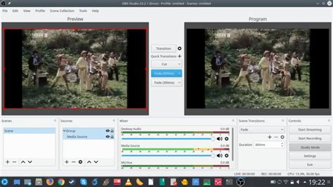 Open Broadcast Software Studio Ready For The Silver Screen