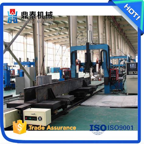 Heavy Duty Industry H Beam Assembly Machine At Best Price In Yancheng