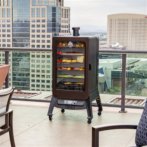 Pit Boss 7 Series Electric Wood Pellet Vertical Smoker Copperhead