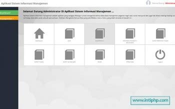 Aplikasi Manajemen Kepegawaian Php Mysql INTI PHP