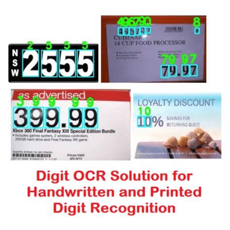 Digit OCR Solution For Handwritten And Printed Digit Recognition Digit OCR Is A Solution To