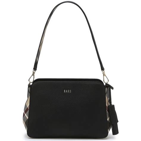 닥스 Populet 체크배색 가죽 숄더백 Wcba2f781bk 에누리 가격비교