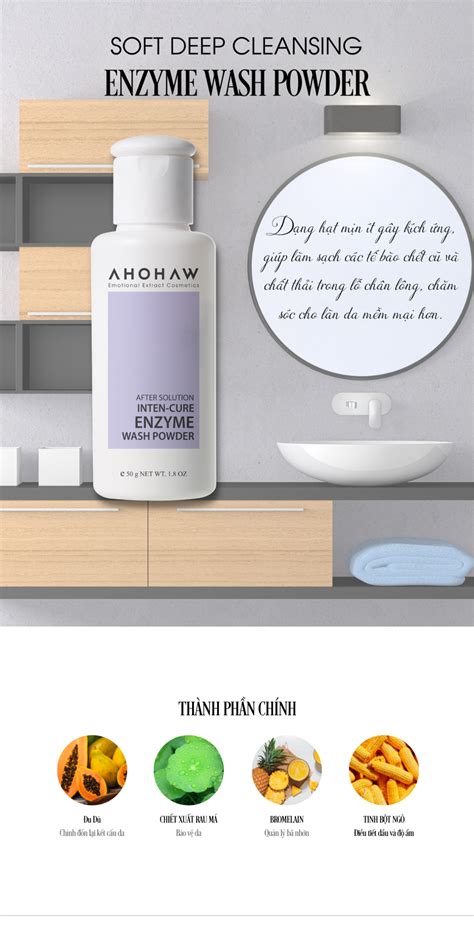 Bột Rửa Mặt Enzyme Wash Powder – Vinbeauty - Mỹ phẩm sinh học