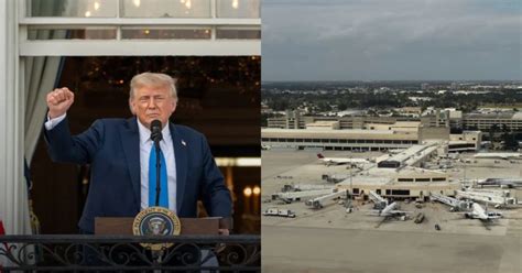 Florida Moves To Rename Palm Beach Airport After Donald Trump The