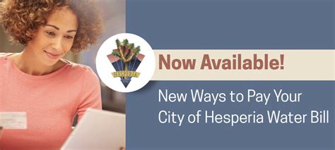 Water And Sewer Billing City Of Hesperia Official Website