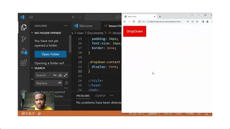 Hoverable Dropdown Youtube
