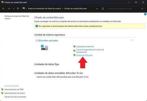 Cómo Desactivar El Cifrado Bitlocker En Windows 11