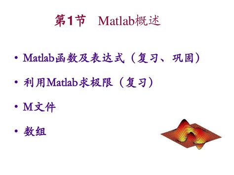 第1章2matlab入门word文档在线阅读与下载无忧文档