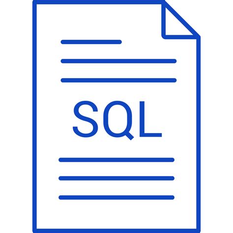 Extension File Sql Icon Download On Iconfinder