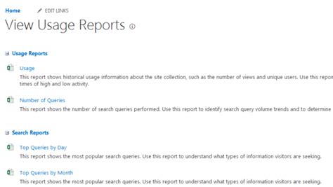 Sharepoint Online Site Usage Reports Popularity Trends