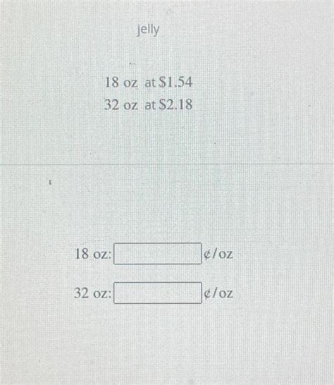 solved find the unit price of each of rhe following items