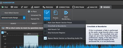 Using The Noise Reduction Plugin In The Audio Editor Wavelab