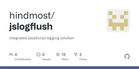 GitHub Hindmost Jslogflush Integrated JavaScript Logging Solution