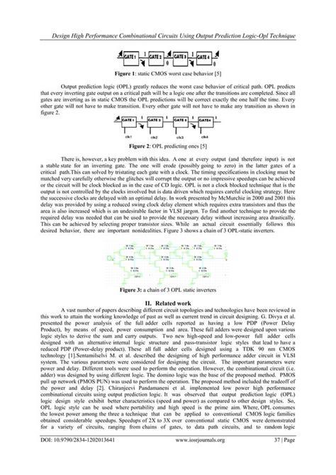 Design High Performance Combinational Circuits Using Output Prediction