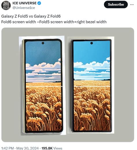 Galaxy Z Fold 6 Design Leak Compares It To Z Fold 5 Saminsider