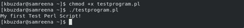 How To Create And Run A Perl Script In Centos 8 Linuxways